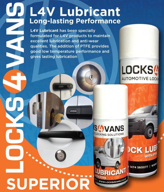Large PTFE Lock Lubricant (500ml) - Vehicle Accessories Ltd